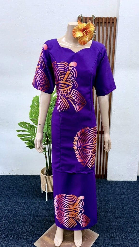 Puletasi's - Handprinted (Size 14) - Rita's Fashion