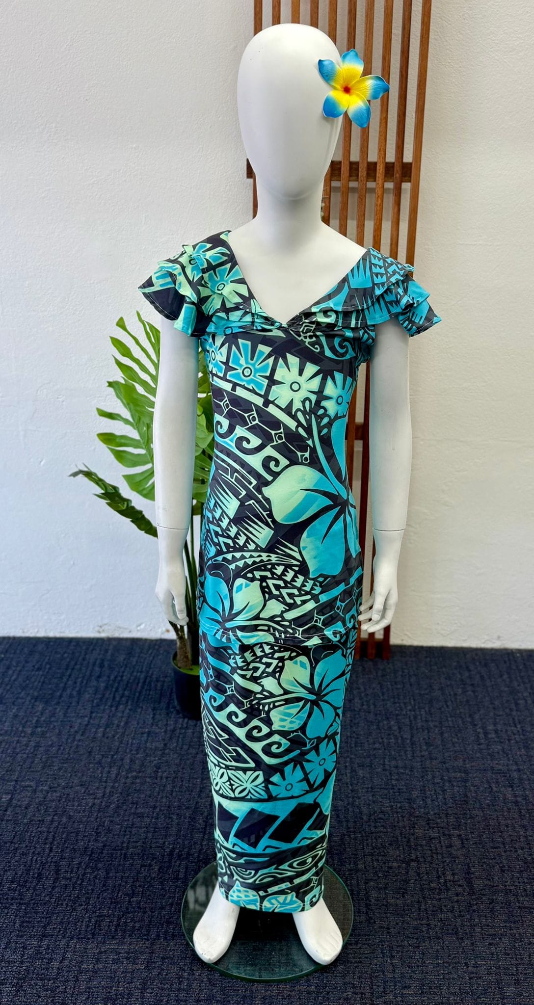 Girls 2-piece Puletasi’s (Fele) - Rita's Fashion